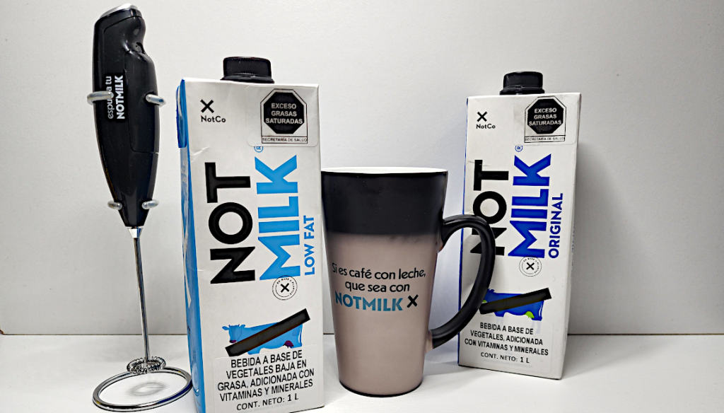 La NotMilk original y NotMilk lowfat de NotCo | Te Protejo México